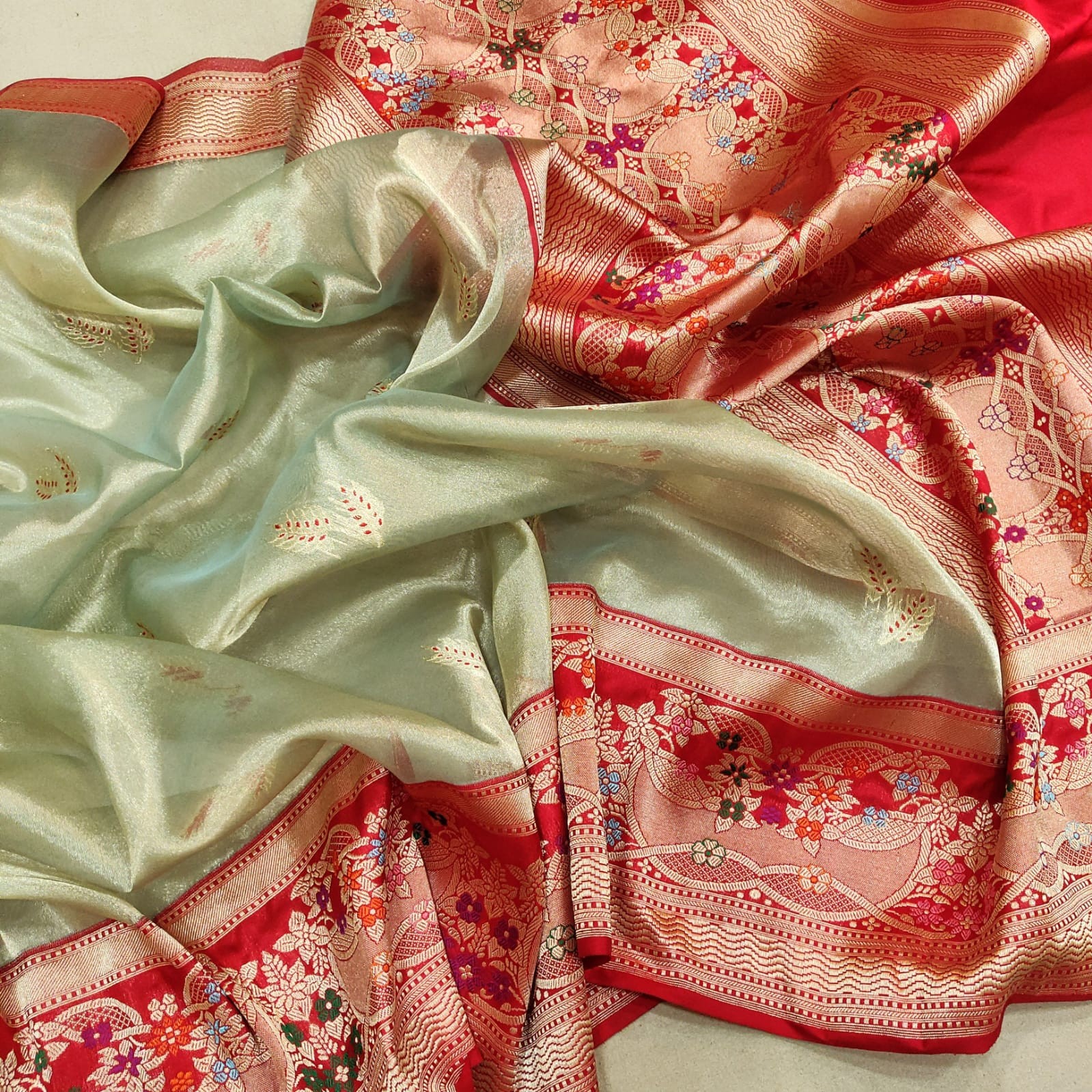 Tissue Banarasi Saree: A Timeless Elegance Resurfaces - Sanskriti Cuttack