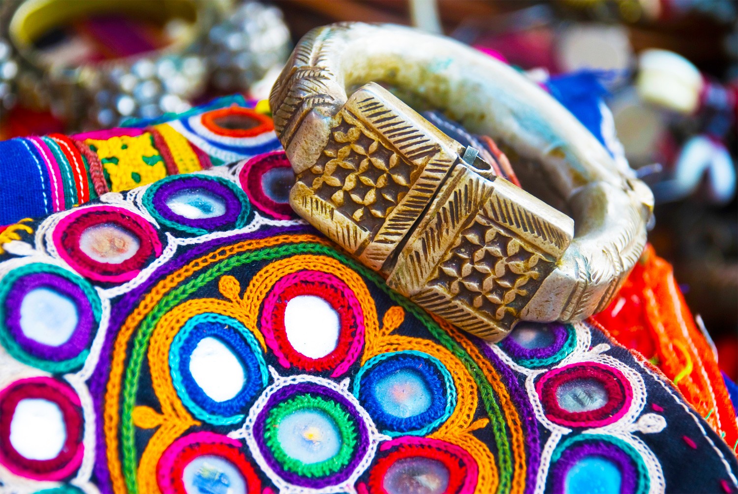 Unveiling the Enchanting Craft: Gujarat's Mirror Work Extravaganza ...