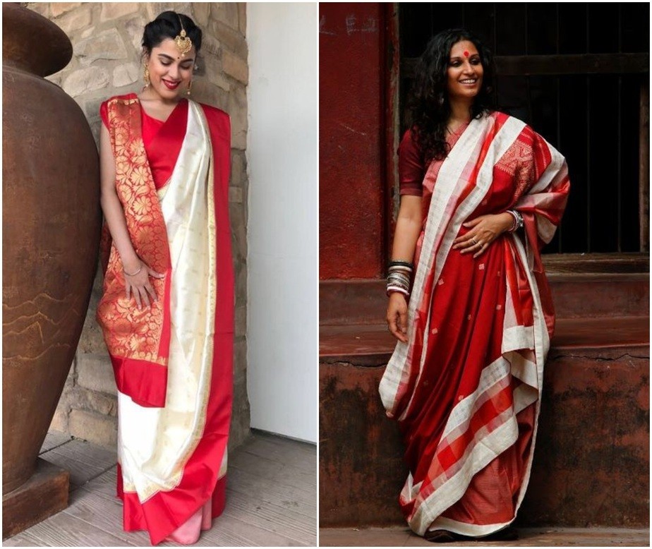 7 Best Durga Puja Outfits To Try This Festive Season For Women ...